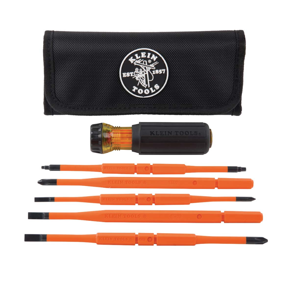 Klein Tools 8-in-1 Insulated Screwdriver Set- 32288 - GME Supply